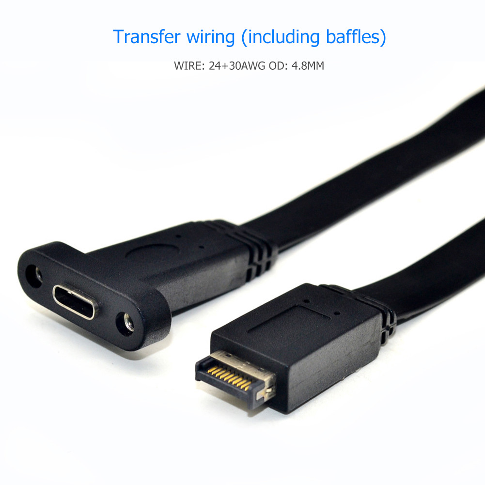 Jual Connectors USB 3.1 Front Panel Header Type E to Type C Motherboard ...