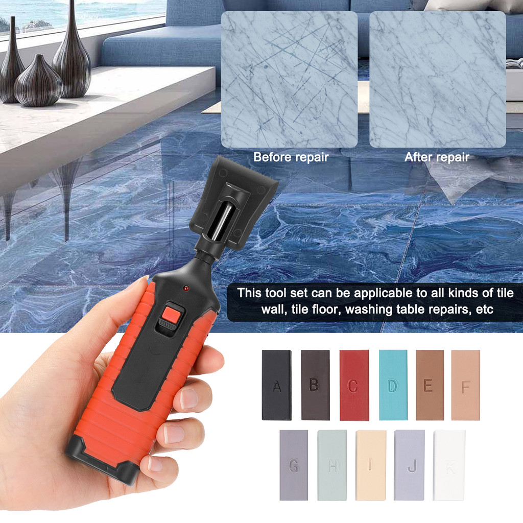 Jual Ceramic Tile Repairing Tool Floor Repair Set DIY Repair Tool Home ...