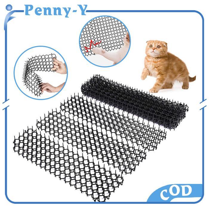 Jual New 13cmx49cm Garden Prickle Strip Dig Stop Cat Repellent Penolak ...