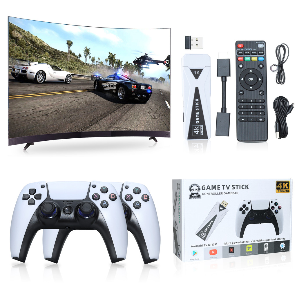 Jual Game Stick 4K 10000 Games Retro Games Video console U10 Built-in ...