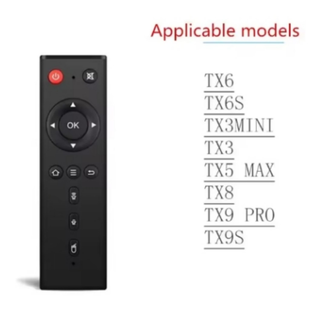 Jual Universal Tx3 Remote Control For H96 Mini Max/V88/Tx6/T95X/Z Plus ...