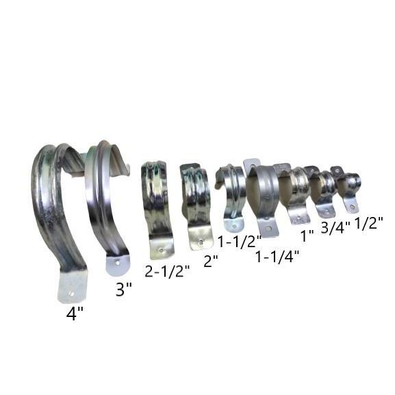 Jual LIE1301 - Klem Omega Clamp U Galvanis 2.5 inchi Klem Pipa Paralon ...
