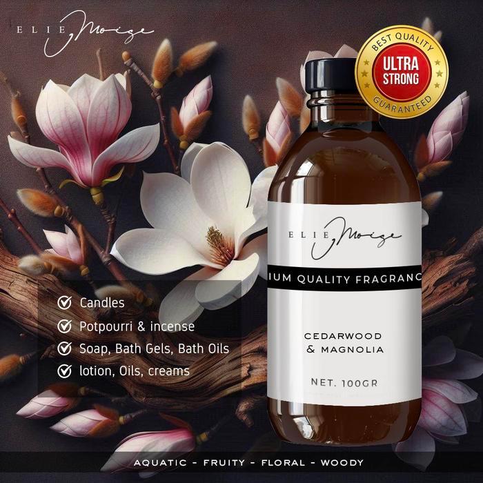 Jual Cedarwood & Magnolia Ultra Strong Fine Fragrance Oil for scented ...