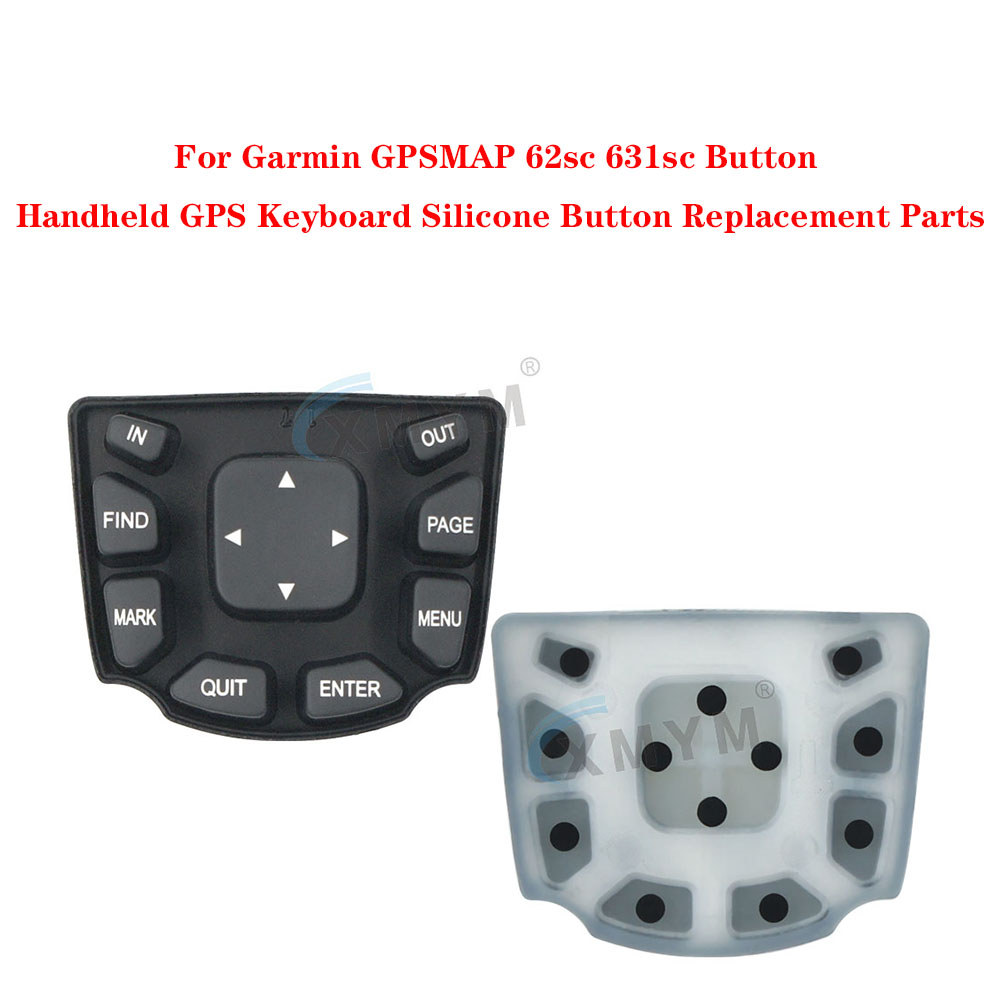 Jual For Garmin GPSMAP 62sc 631sc Button Handheld GPS Keyboard Silicone ...