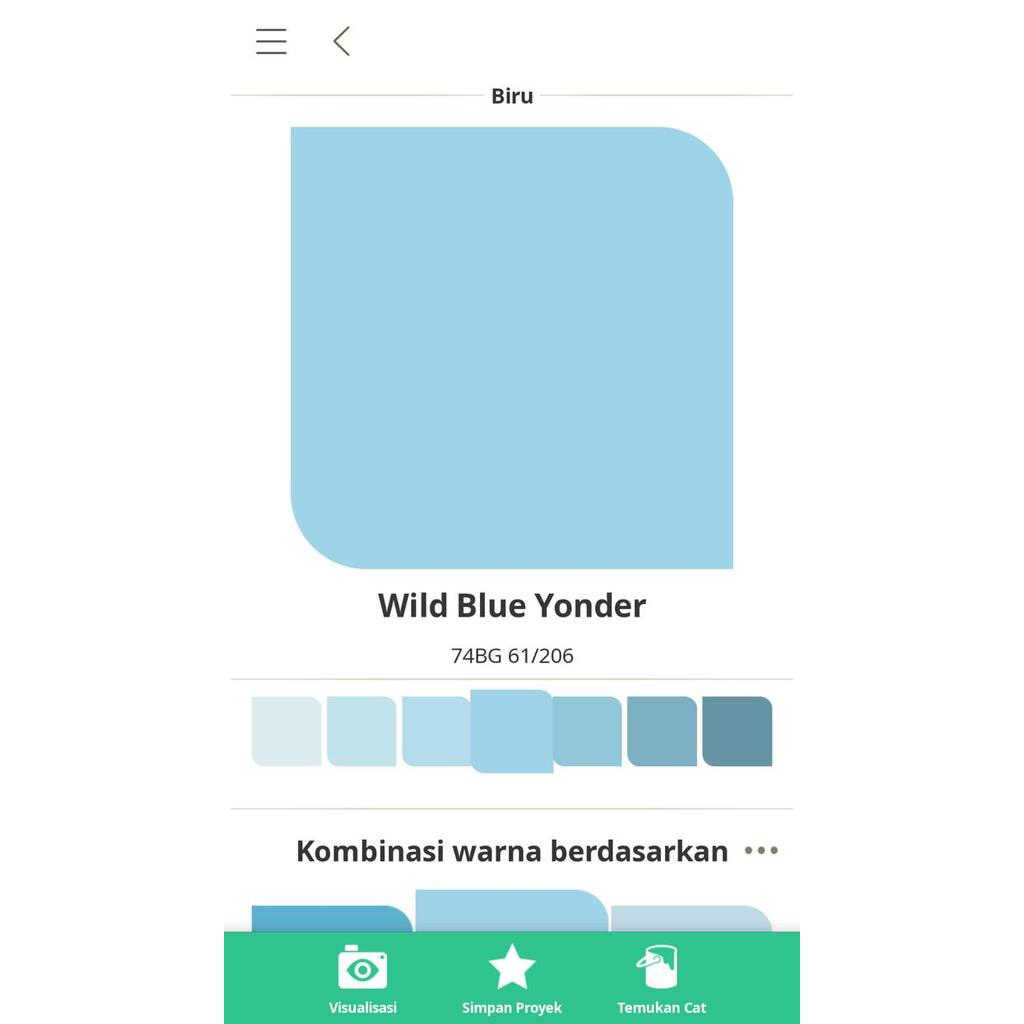 Jual Dulux Ambiance Diamond Glo Wild Blue Yonder 2,5L Gallon Tinting ...