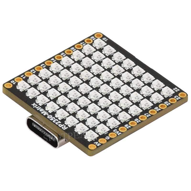 Jual RASPBERRY PI PICO 2 RP2350-MATRIX DEVELOPMENT BOARD 88 RGB LED ...