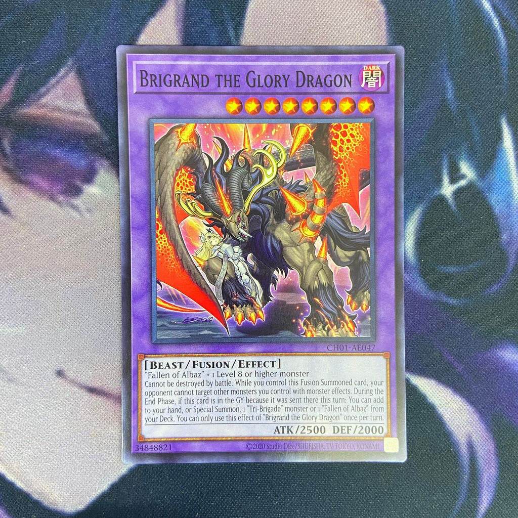 Jual C - brigrand the glory dragon - CH01-AE047 [Yugioh Asian English ...