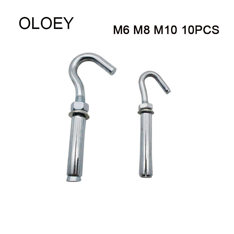 Jual M6 M8 M10 Expansion Screws Hooks High Quality Carbon Steel Eye ...