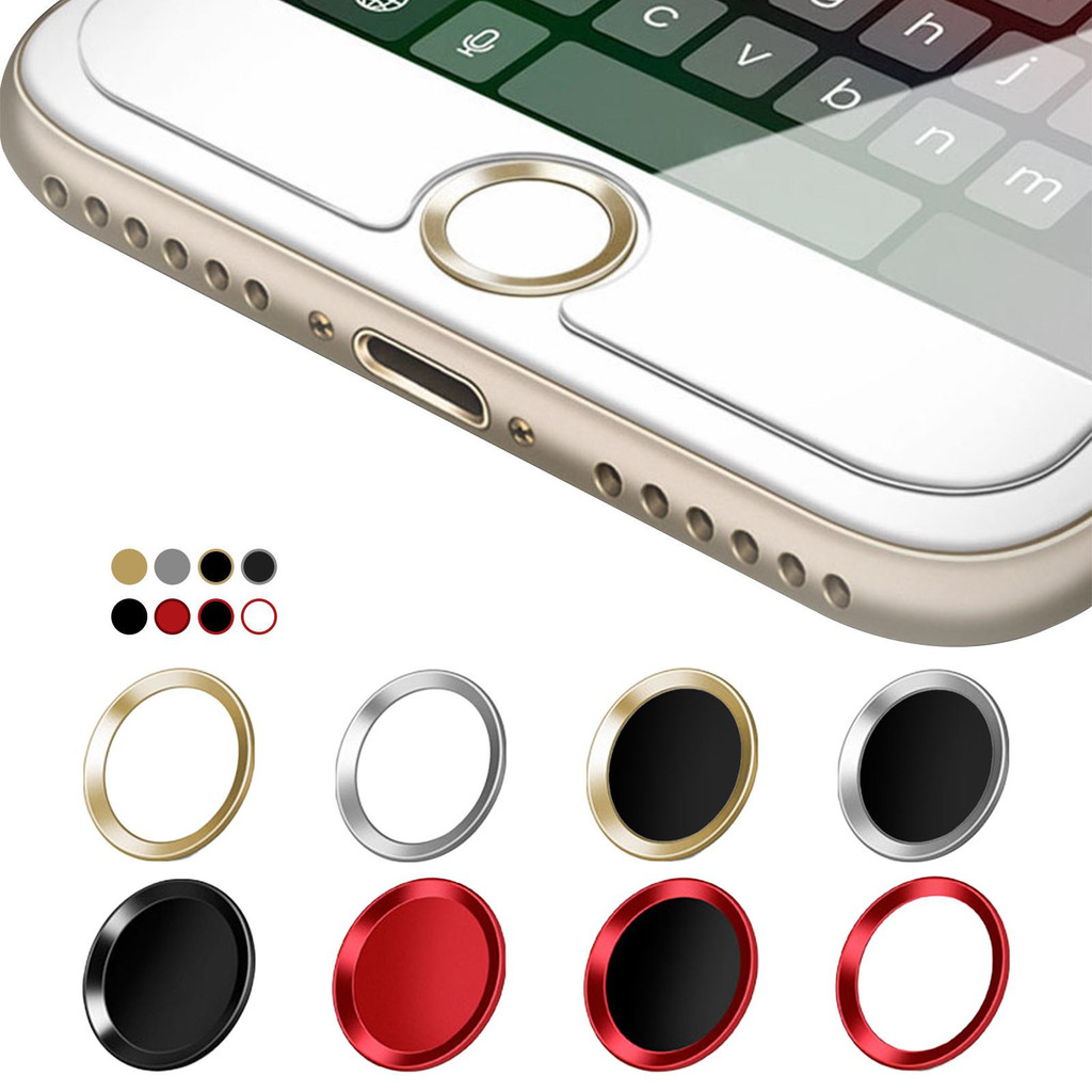 Jual Home Button Sticker Protector Key Stickers For IPhone 5s 5 6 6s 7 ...