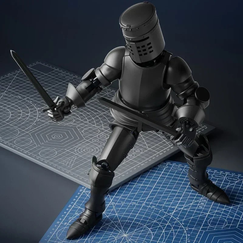 Jual Knight S Paladin 13 Jointed Movable Shapeshift Robot 3D Printed ...