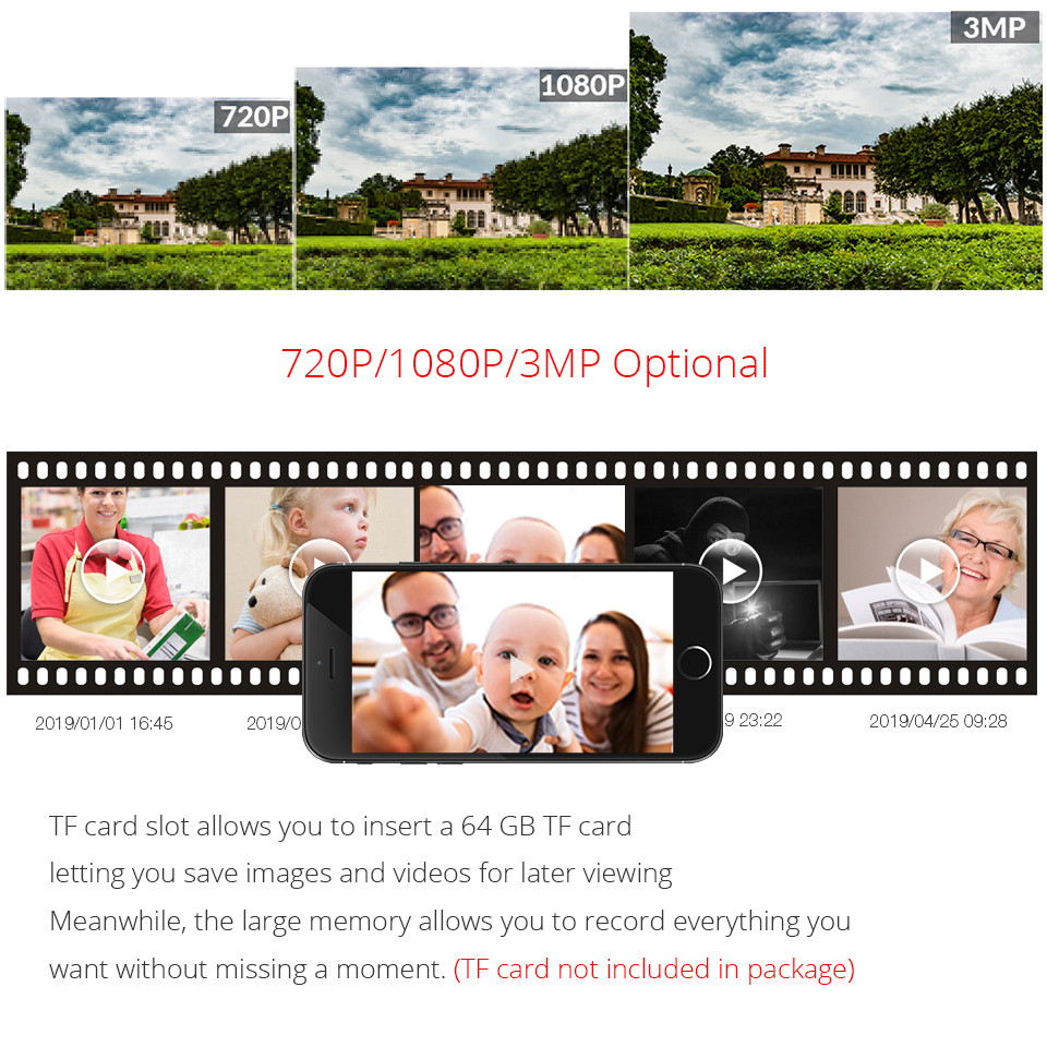 Jual 4MP IP Camera WiFi Outdoor Security Camera 1080P Wi Fi Video ...