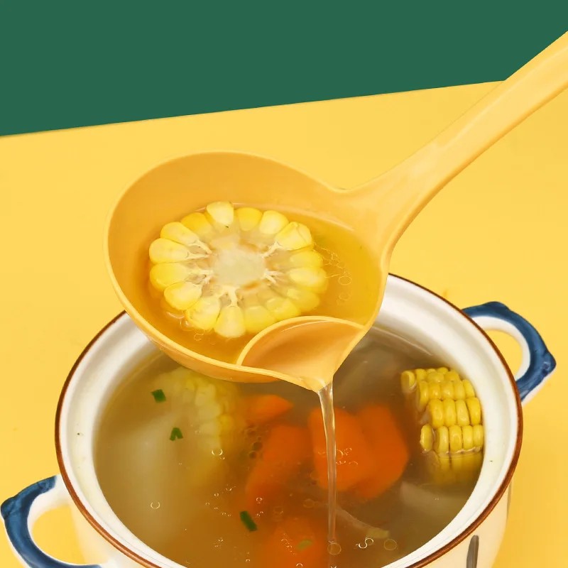 Jual Soup Fat Oil Separator Ladles Skimmer Strainers Spoon Household ...