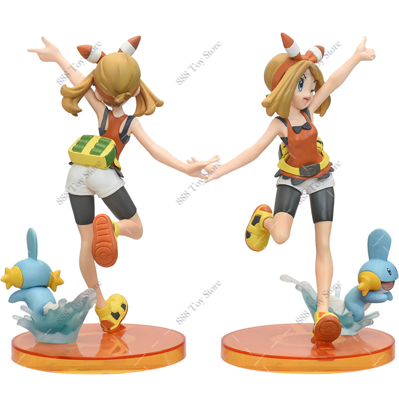 Jual Pokemon Figure Hilda And Tepig May And Mudkip Action Figures Blue ...