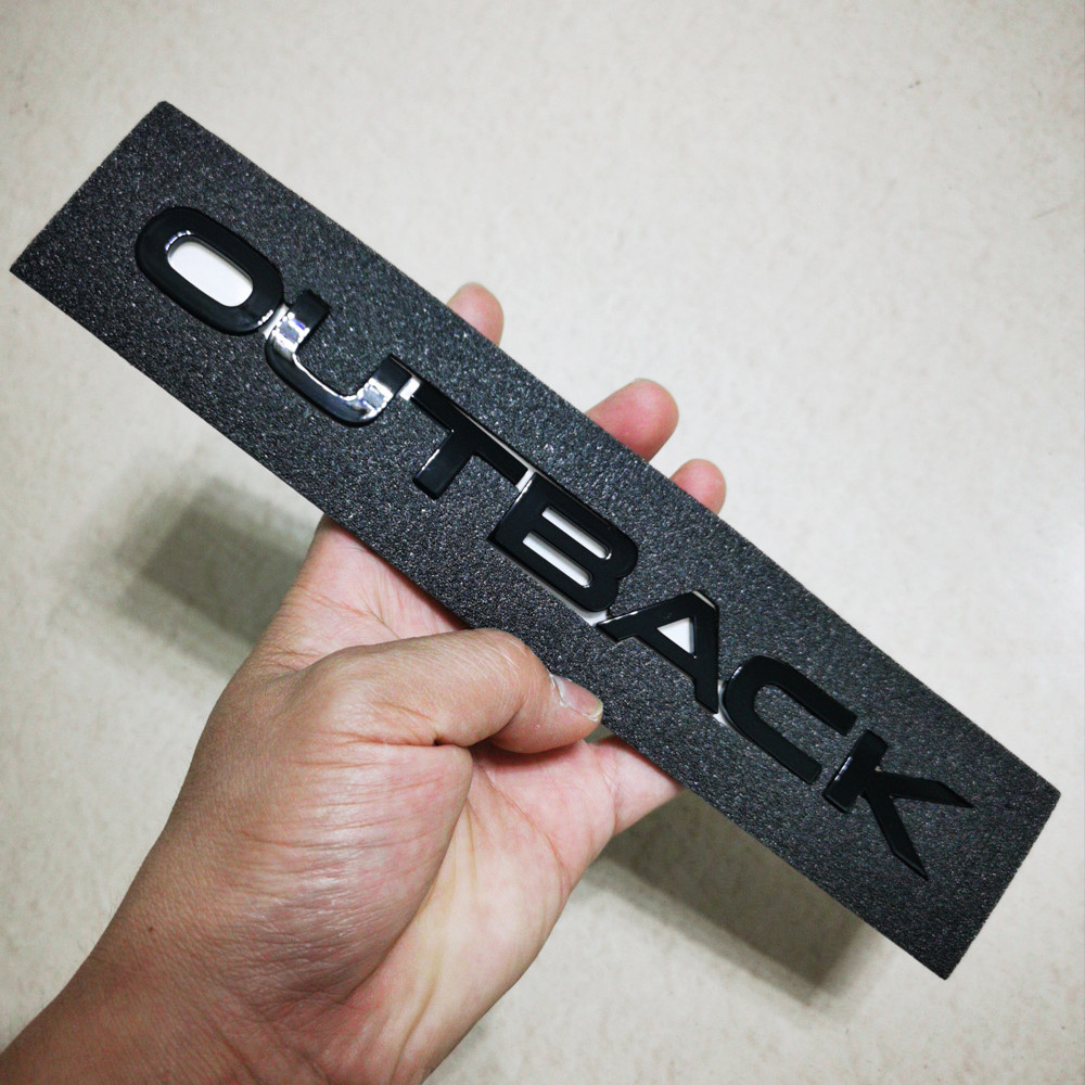Jual OUTBACK Emblem Logo Sticker OUTBACK Tailage Rear Sticker FORESTER ...