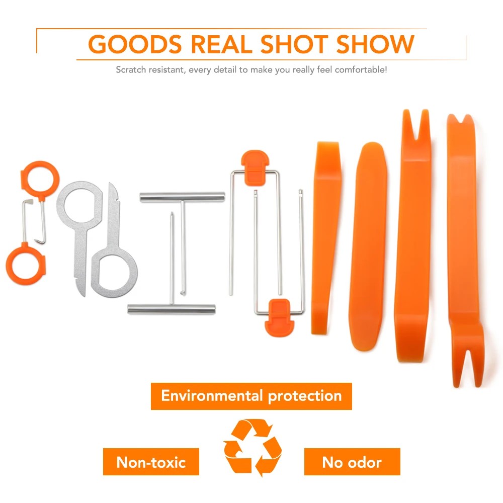 Jual Multiple Car Hand Tool Car Audio Disassembly Tool Plastic Pry Bar ...