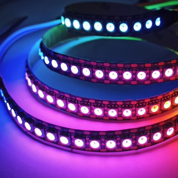 Jual Rgb Smart Led Strip Ip30 Ws2815 Isi 72 / 144 Mata Per Meter ...