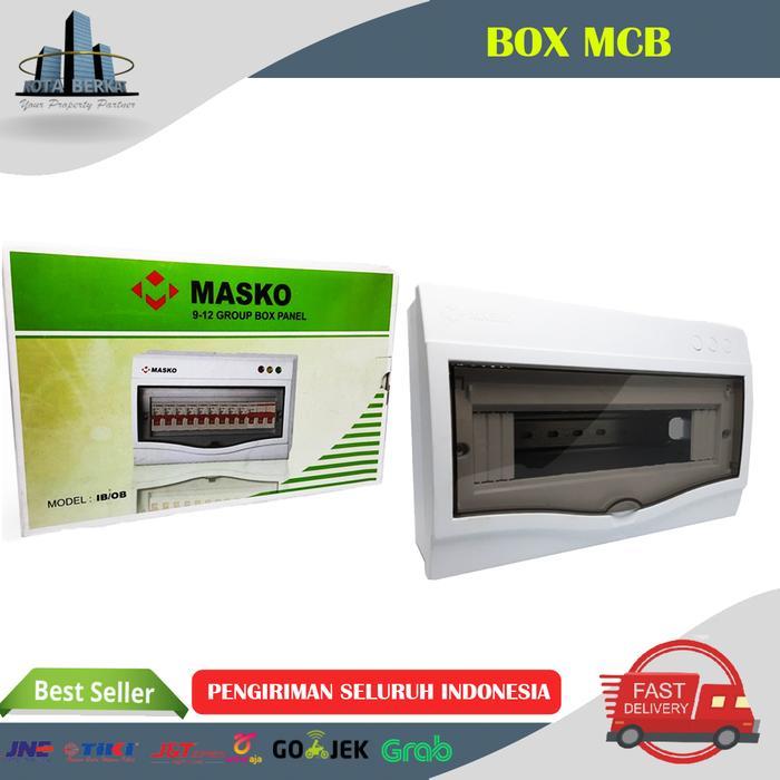 Jual Box Mcb Masko / Box Panel 9 - 12 Group Masko Ib Ob 9204 | Shopee ...