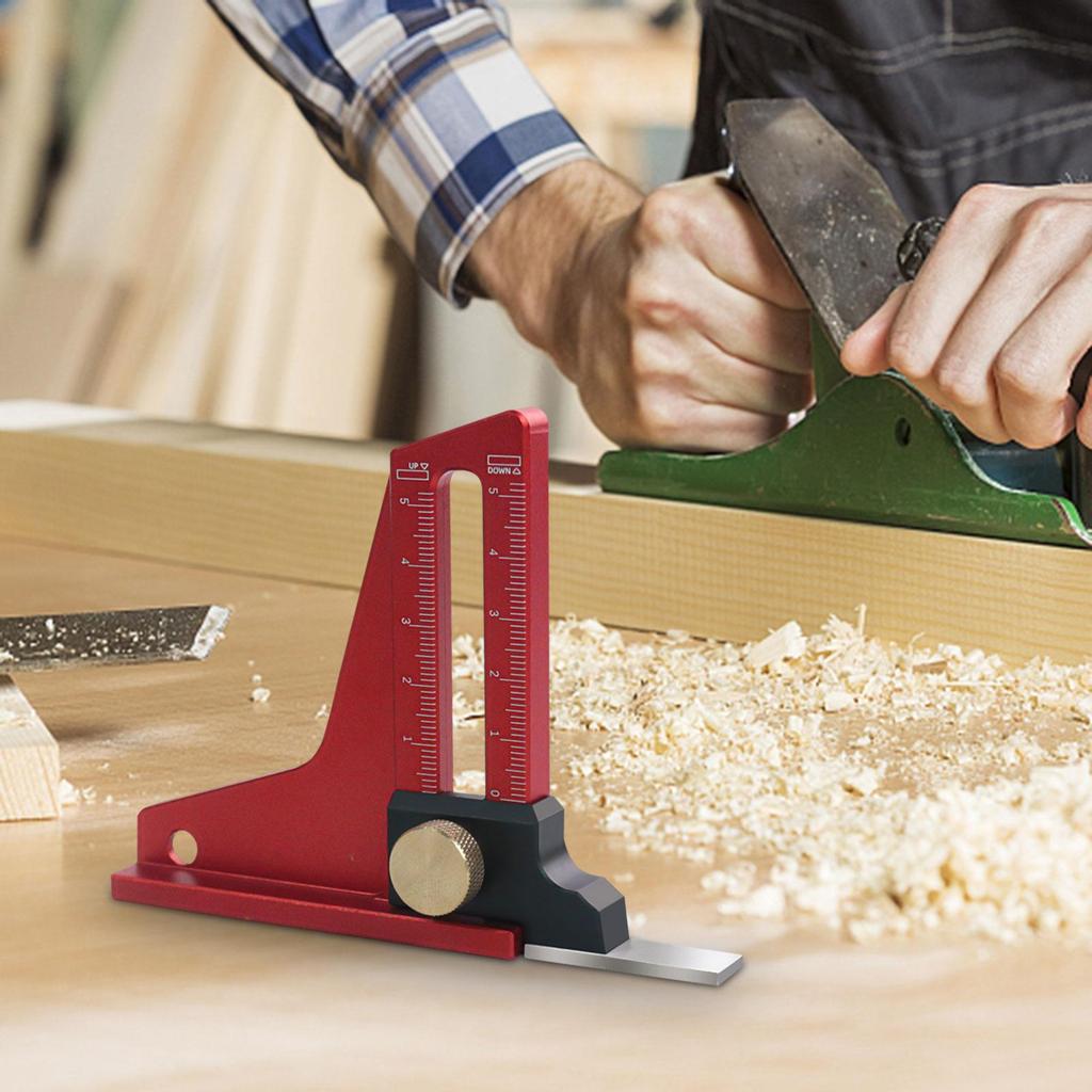 Jual PROMO HARI INI! Woodworking Height Gauge Multifunctional Miter ...