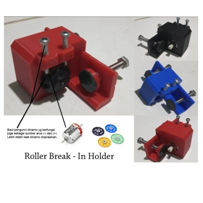Jual ROLLER BREAK-IN HOLDER / DUDUKAN BREAK-IN ROLLER TAMIYA MINI 4WD ...