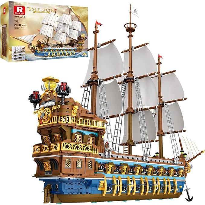 Jual Royal Pirate Ship Building Set for Adults | Shopee Indonesia