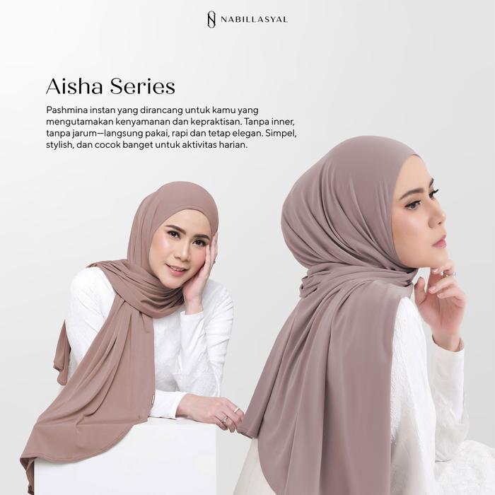 Jual Nabillasyal Pashna Instant Hijab Instant Tencel Aisha Series | Shopee Indonesia