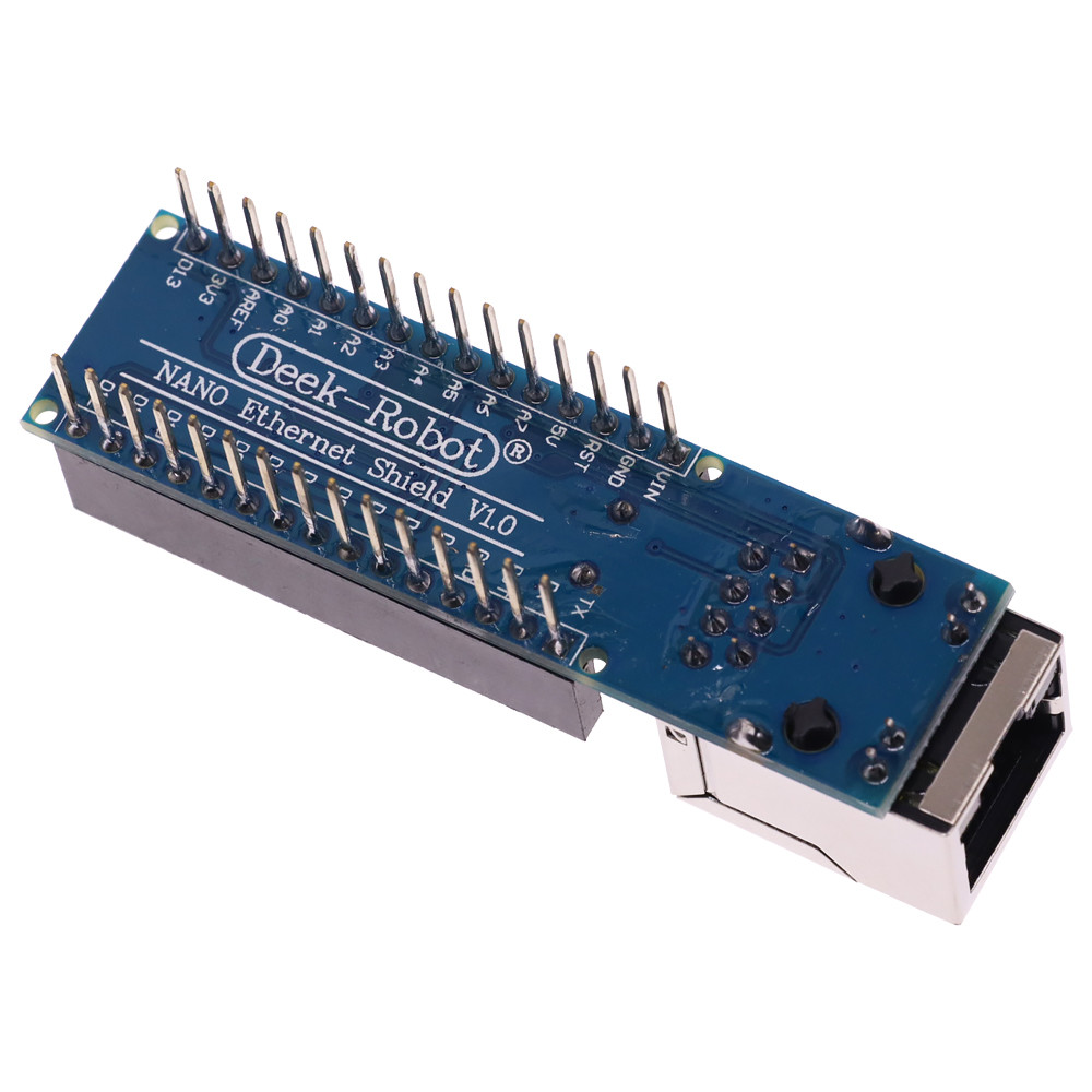 Jual MINI ENC28J60 Ethernet Shield V1.0 RJ45 Microchip HR911105A Webserver Module For Arduino ...