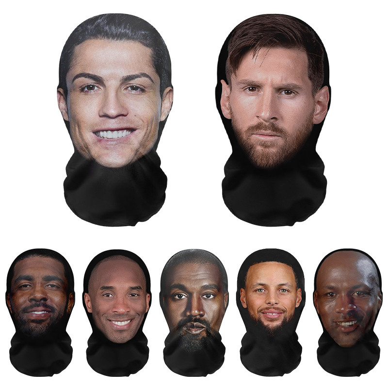 Jual 3D Mask Realistic Face Masks Mascaras Realistic Mask Cosplay Prop ...