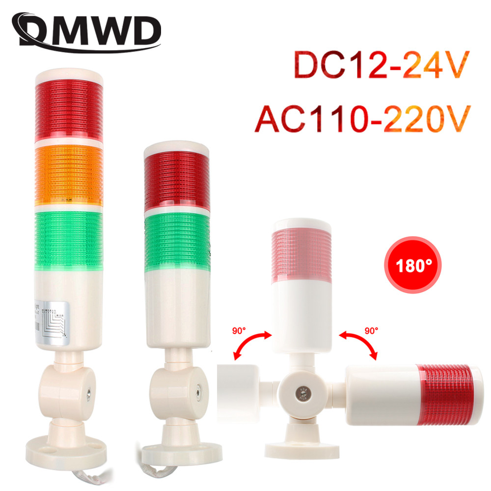 Jual FLASH SALE Safety Stack Lamp DC12-24V Industrial Multilayer Signal ...