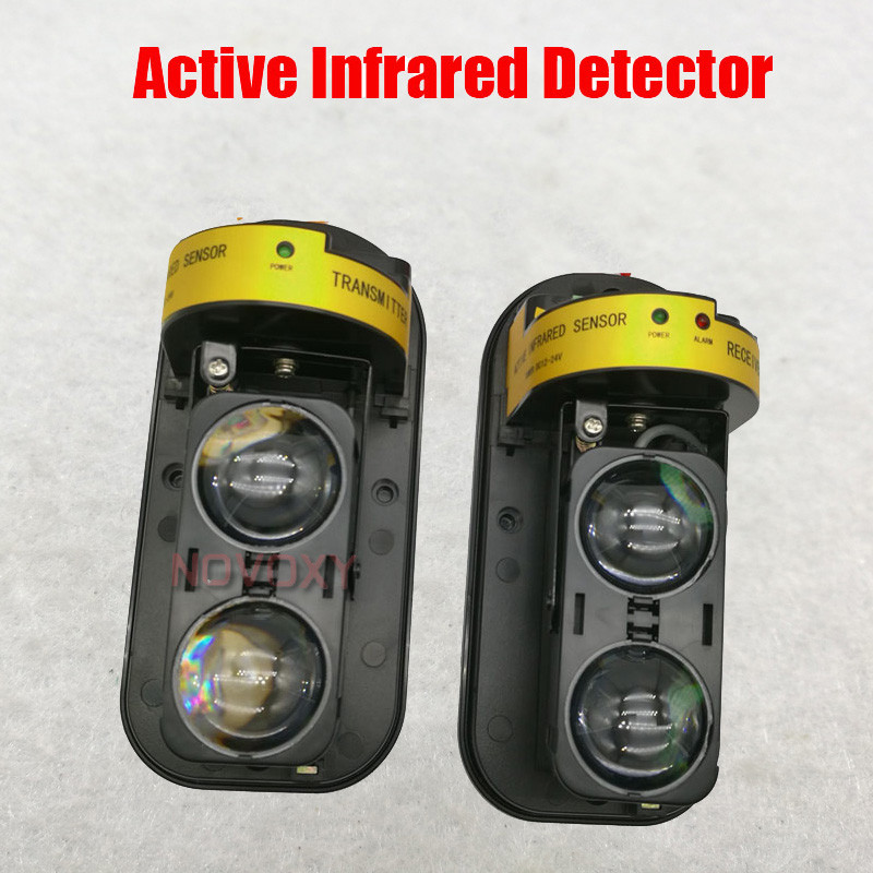 Jual NOVOXY Photoelectric Dual Beam Perimeter Fence Active Infrared IR ...