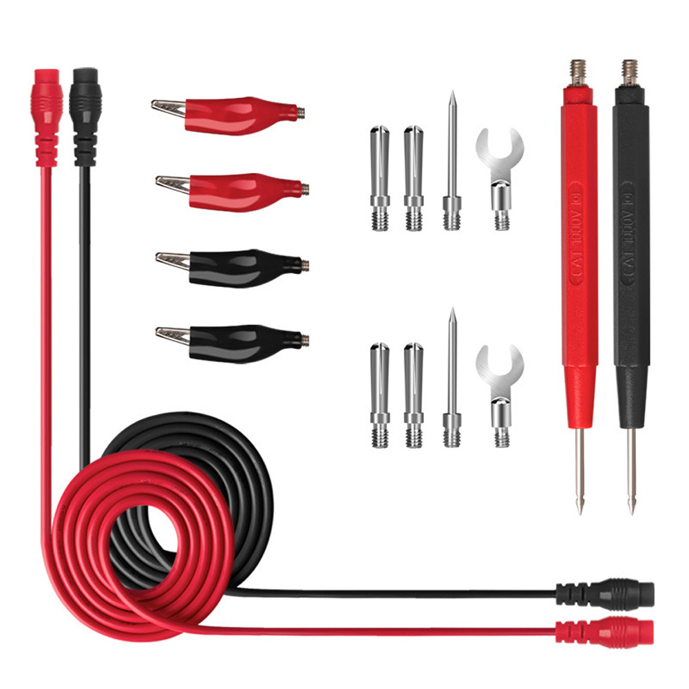 Jual 16 in 1 Test Hook Test Probes Lead Kit Electrical Multimeter Test ...
