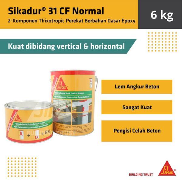 Jual Sikadur 31 CF Normal AB Perekat Angkur beton resin epoxy 6Kg ...