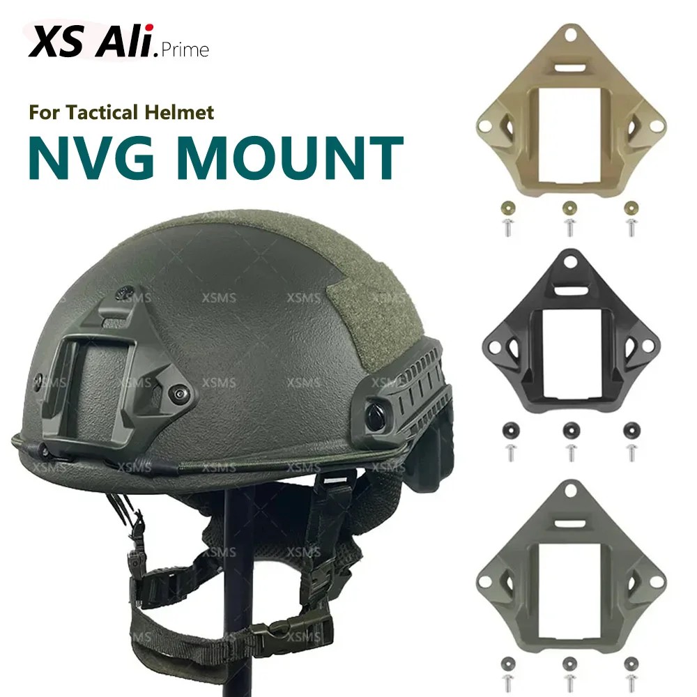 Jual Tactical Fast Helmet Nvg Mount Shroud Adapter For Ach Mich Pasgt ...