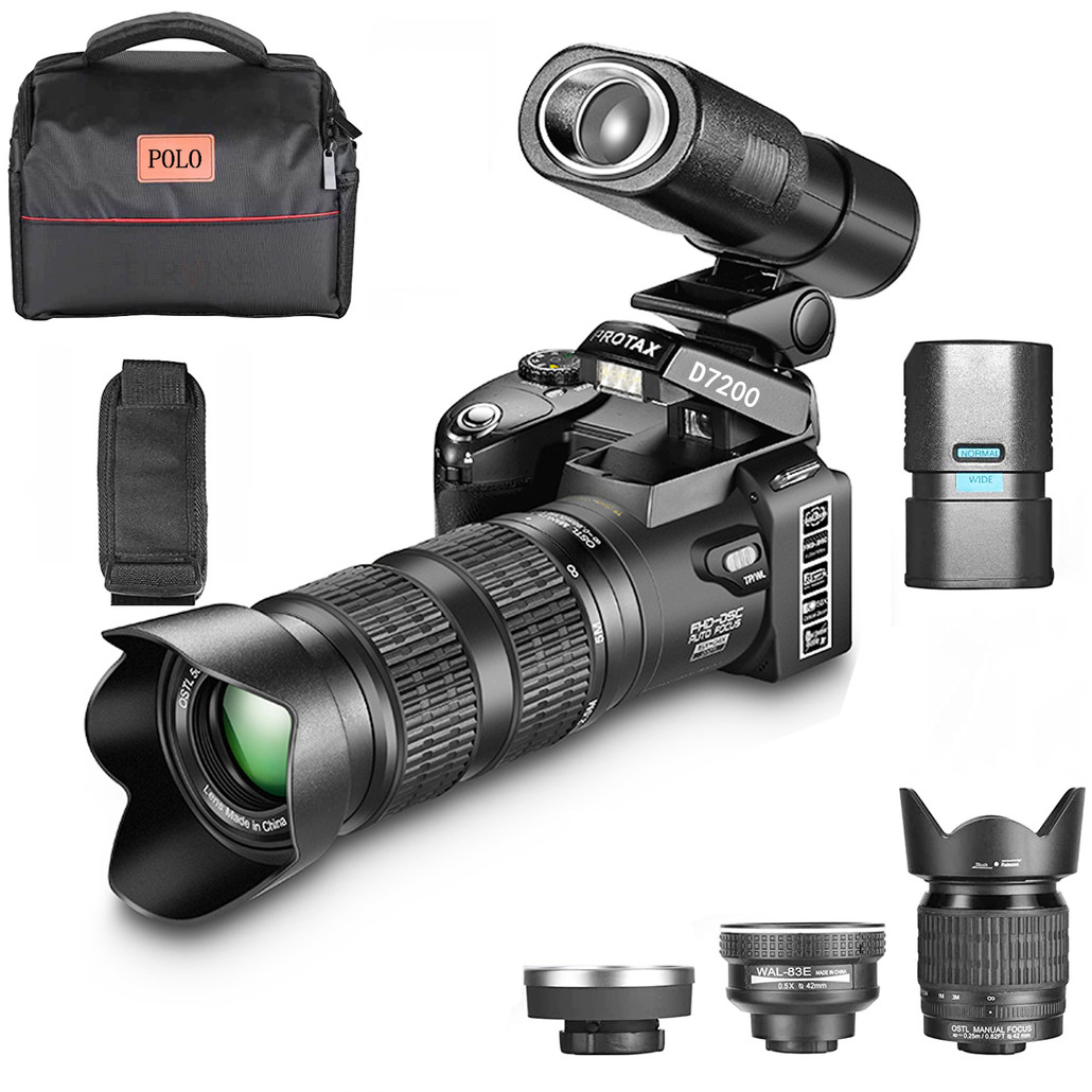 Jual ELRVIKE Digital Camera HD POLO D7200 PROTAX 33Million Pixel Auto ...