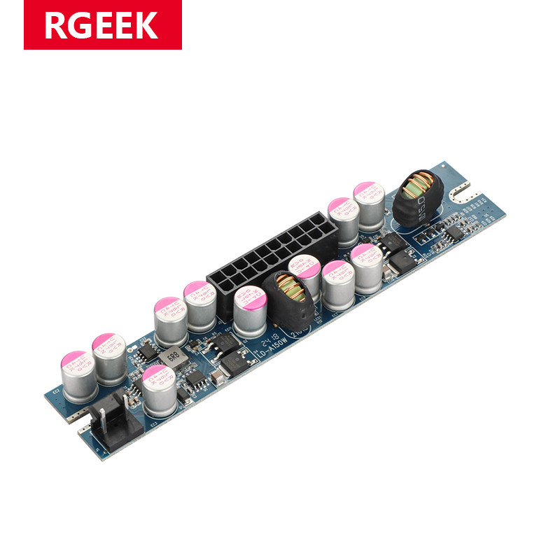 Jual Rgeek 12V 150W Dc Atx Peak Pico U Switch U 24Pin Itx Dc To Atx Pc ...