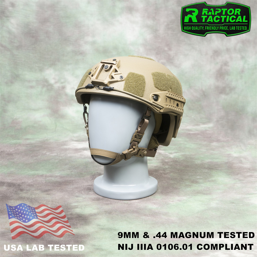 Jual R Tactical Airframe Uhmwpe Ballistic Helmet Nij 3A 0106.01 Vented ...