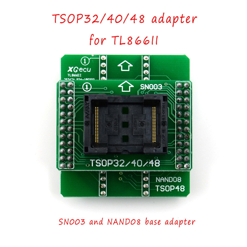 Jual PROMO 100% Original NAND08 TSOP32/40/48 Adapter for XGECU TL866II ...