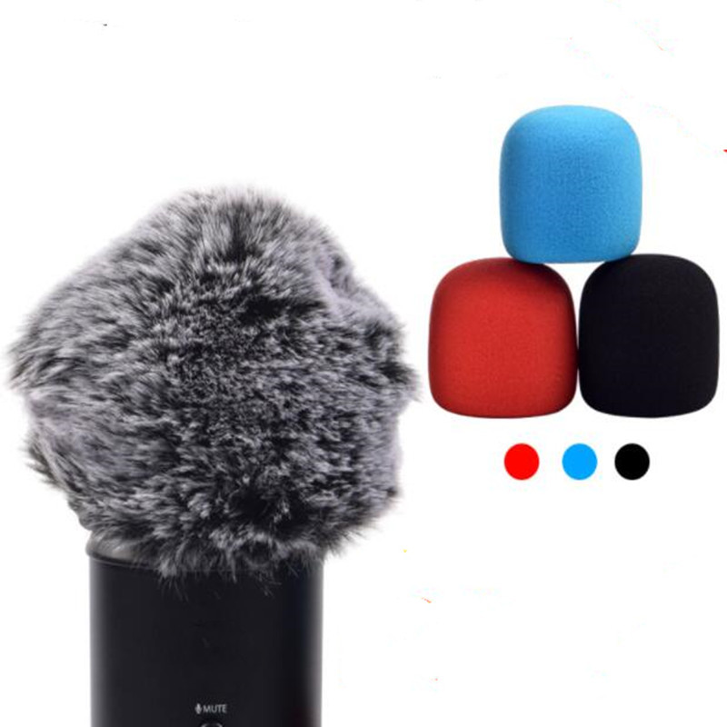 Jual Foam Windscreen for Blue Yeti Microphone, Pop Filter Cover for ...