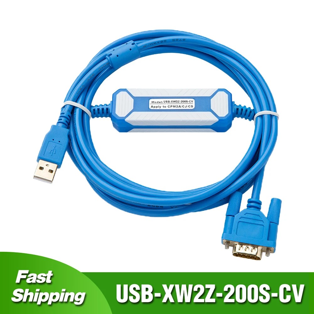 Jual FLASH SALE USB-XW2Z-200S-CV for Omron CQM1H C200HE CPM2C CJ1M /HG ...