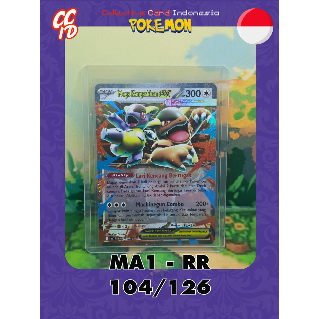Jual Mega Kangaskhan EX RR | MA1 104/126 | 5ban Graphics | Pokemon TCG ...