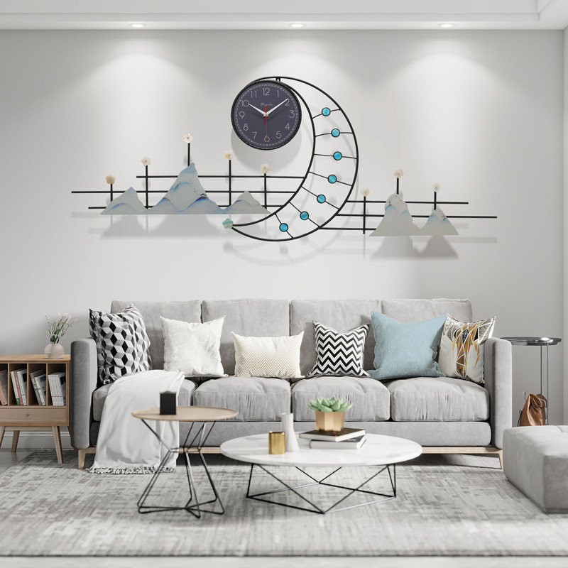 Jual Unusual Large Wall Clock Modern Design Giant Luxury Clocks Wall ...
