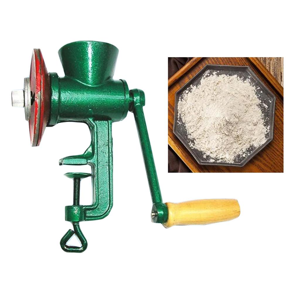 Jual Grain Crusher Machine Pepper Countertop Clamp Barley Wheat Peanut ...