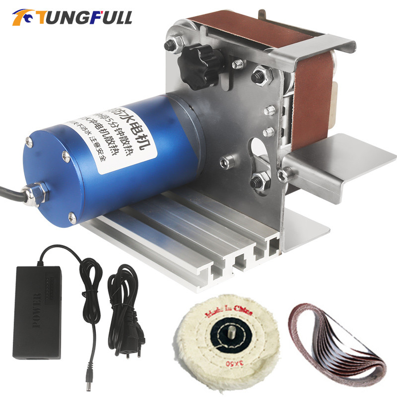 Jual JUAL Belt Sander Electric Mini Waterproof motor belt grinding ...
