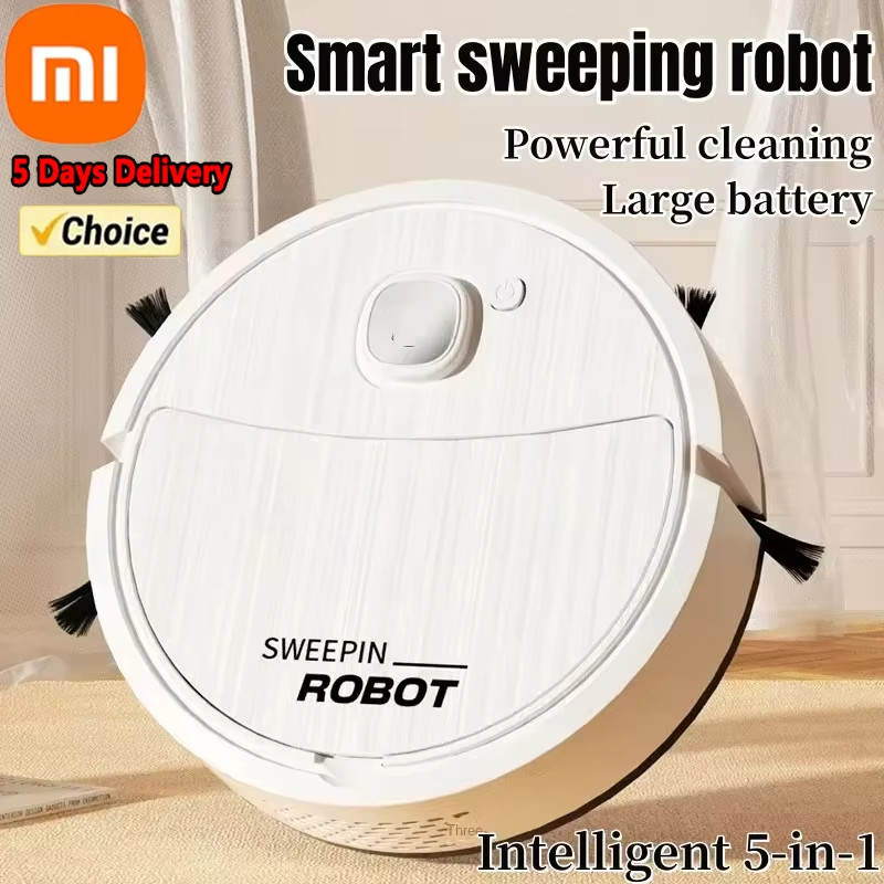 Jual 5-In-1 Smart Sweeping Suction Mopping Cleaning Machine Robot ...