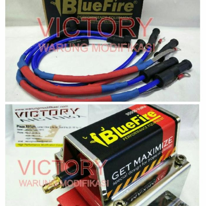 Jual Ignition Koil Coil Kabel Busi Bluefire Mazda Vantrend Mr90 ...