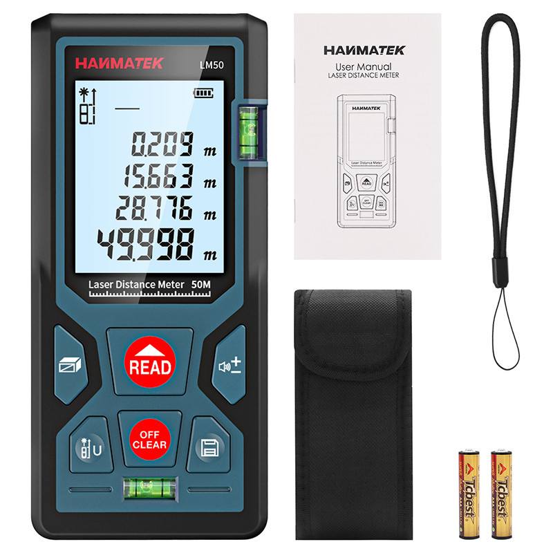 Jual PROMO HARI INI! HANMATEK Laser Rangefinder 50M 100M Handheld High ...