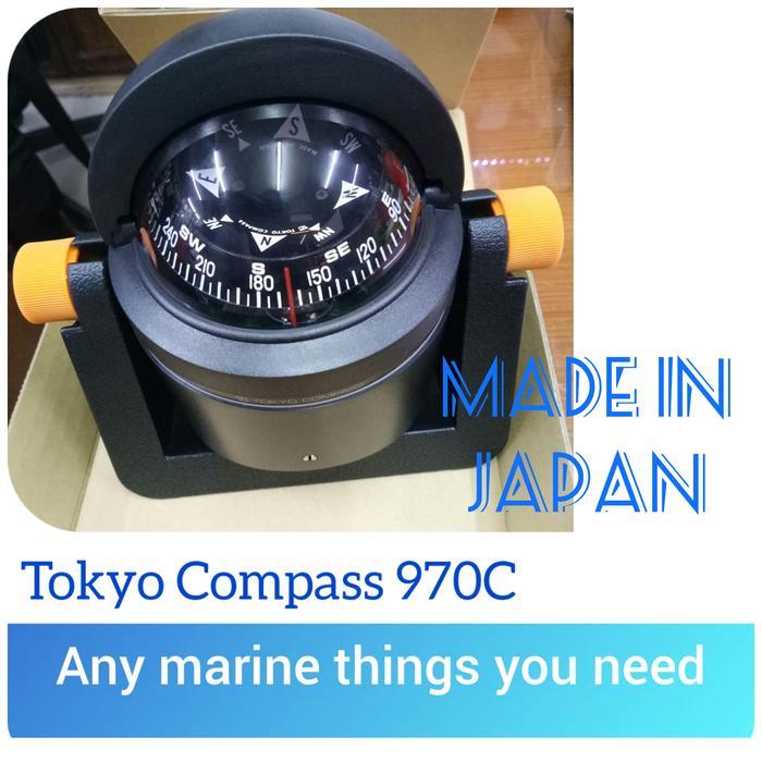 Jual Kompas kapal 3 inchi Japan/ Marine Compass 970C Tokyo Compass ...