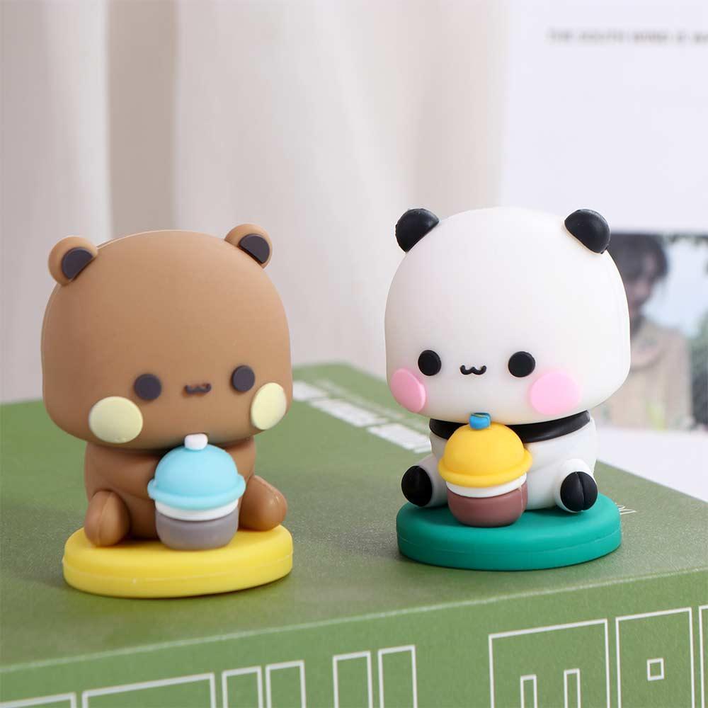 Jual Panda Bubu Dudu Figure Cartoon Bubu Figurine El Doll Bear Toy ...