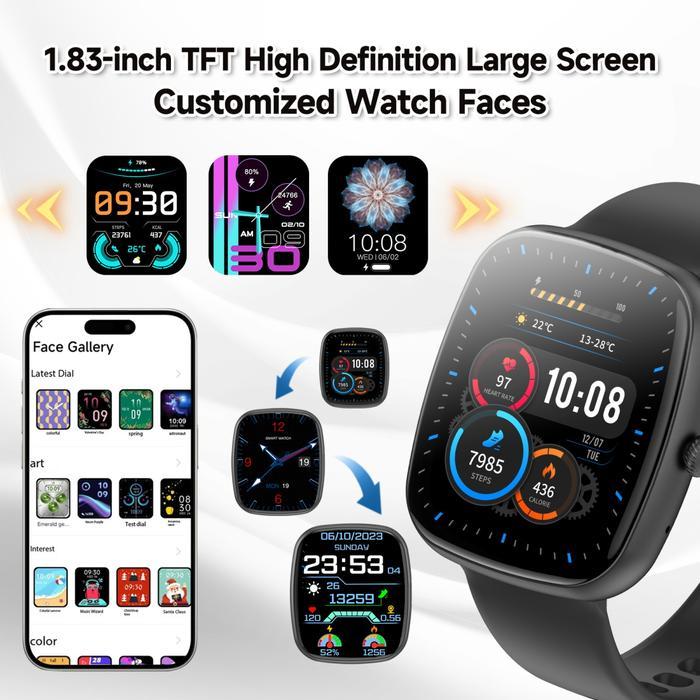 Jual 34oi- Live Skmei B510 Smartwatch Sports Bluetooth Call Jam Tangan ...