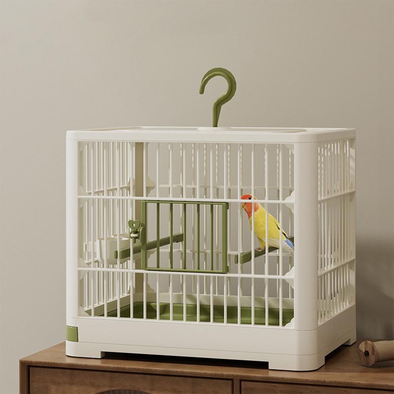 Jual Transport Bird Carrier Portable Small Birds Cage Parrot Container ...
