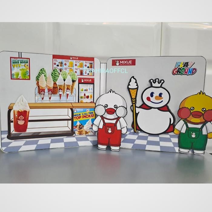 Jual (Best) paper duck house BEBEK MIXUE mainan edukatif anak bongkar ...
